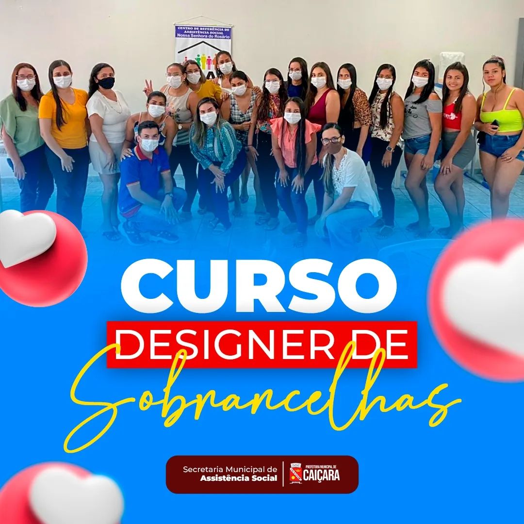 Curso Designer De Sobrancelhas 2022 Prefeitura Municipal De Caiçara Pb